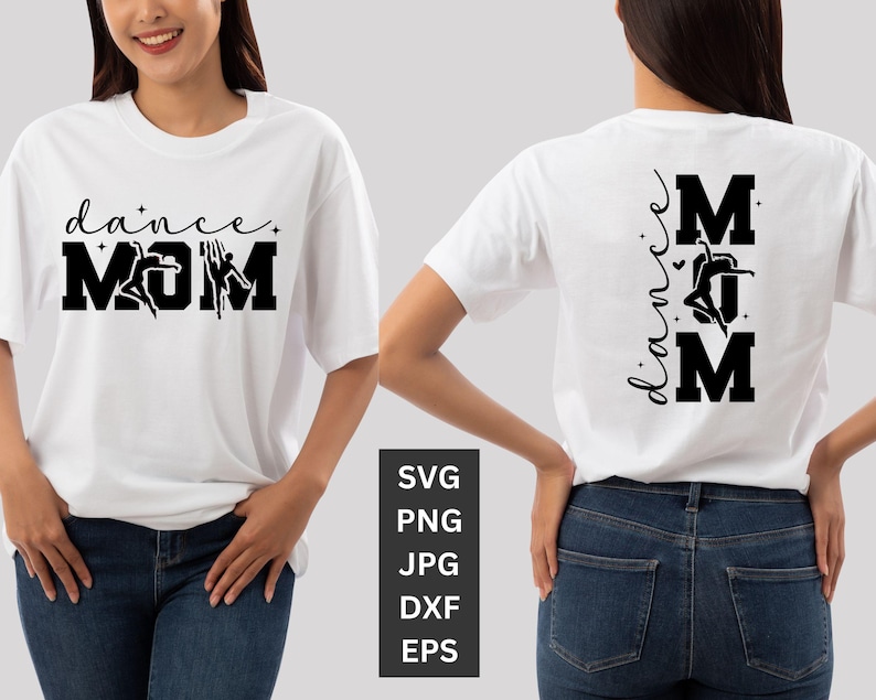 Dance Mom SVG & PNG Digital Download for Dance Mom Shirts, Mom Life ...