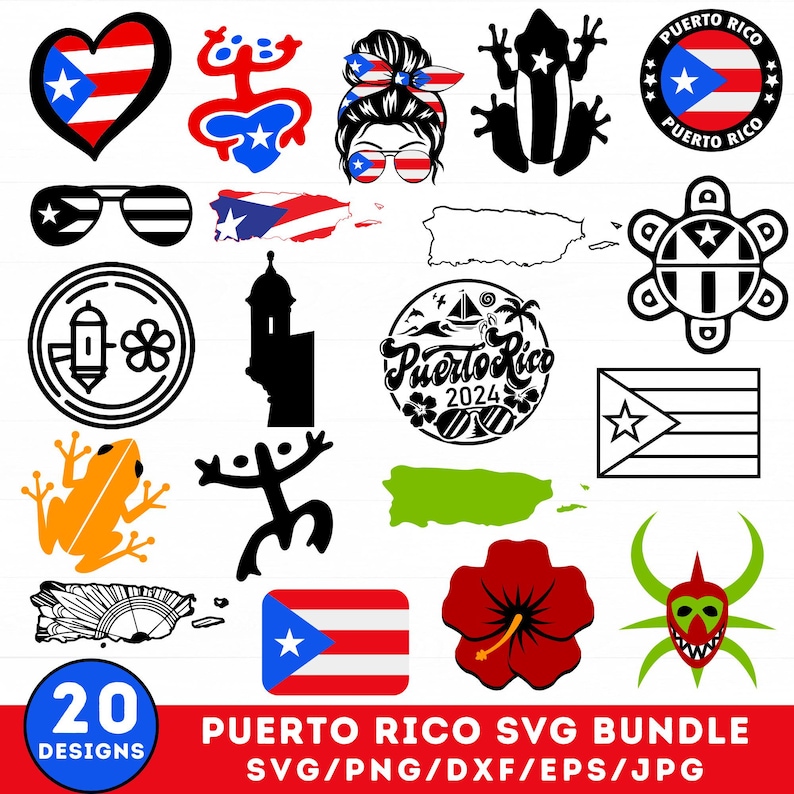 Puerto Rico Svg, Latina Svg, Cricut Svg, Puerto Rico Png, Puerto Rico ...
