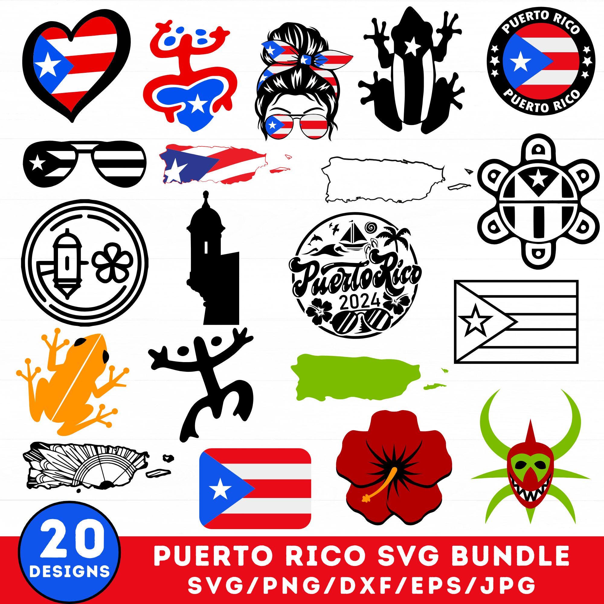 Puerto Rico Svg, Latina Svg, Cricut Svg, Puerto Rico Png, Puerto Rico ...