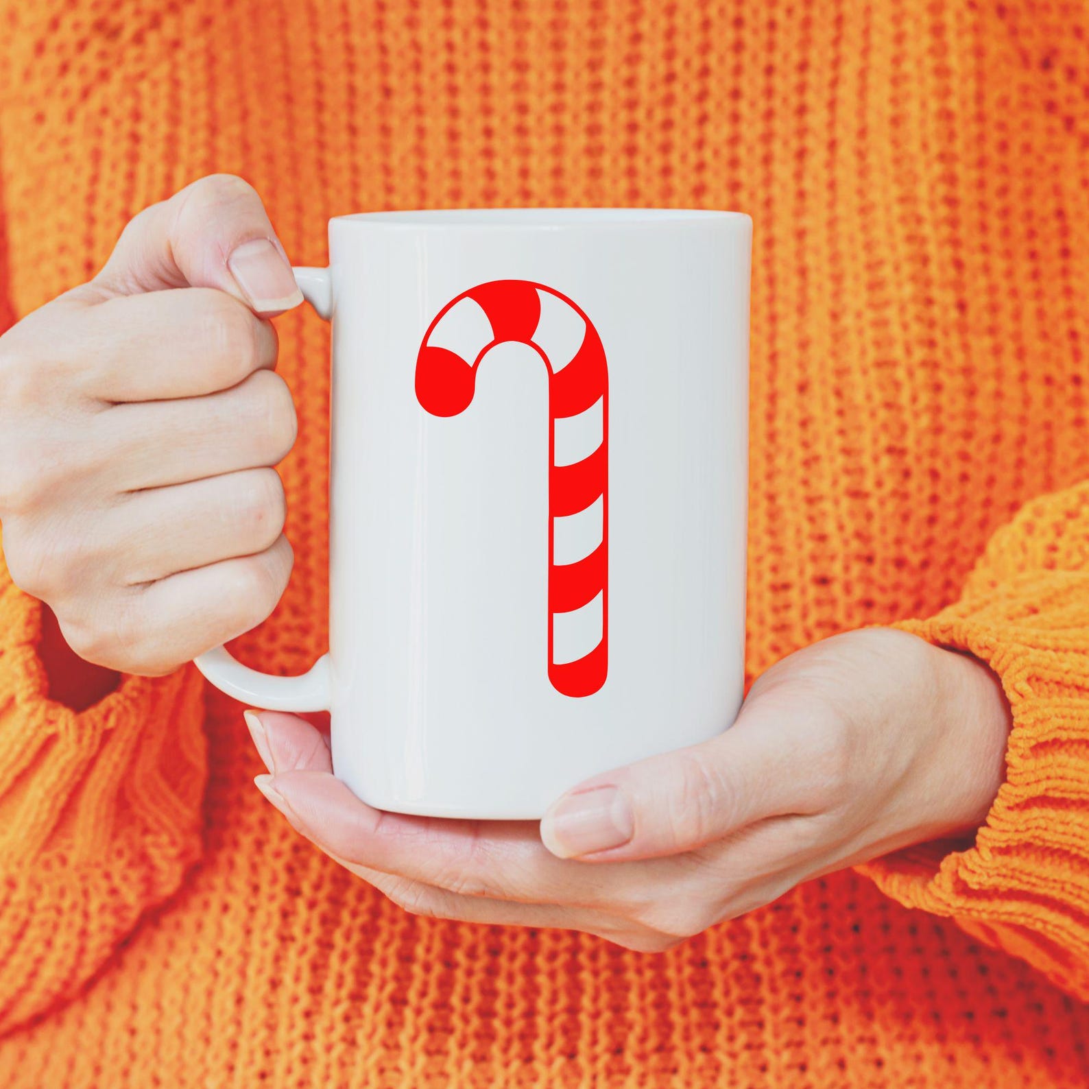 Holiday Candy Svg, Candy Svg, Holiday Svg, Peppermint Candy Cane ...