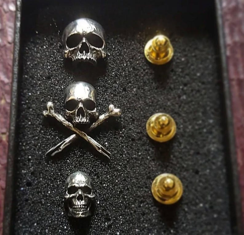 Ride or Die Skull Pin – Gothic Biker Badge, Rock Punk Lapel Pin - Etsy