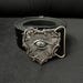 Crying Eye Heart Buckle | Gothic Dark Art Accessory | Pewter Occult ...