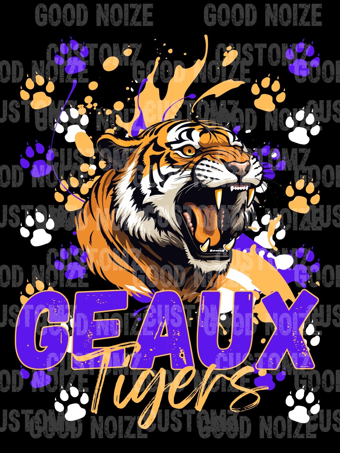 Geaux Tigers - Etsy