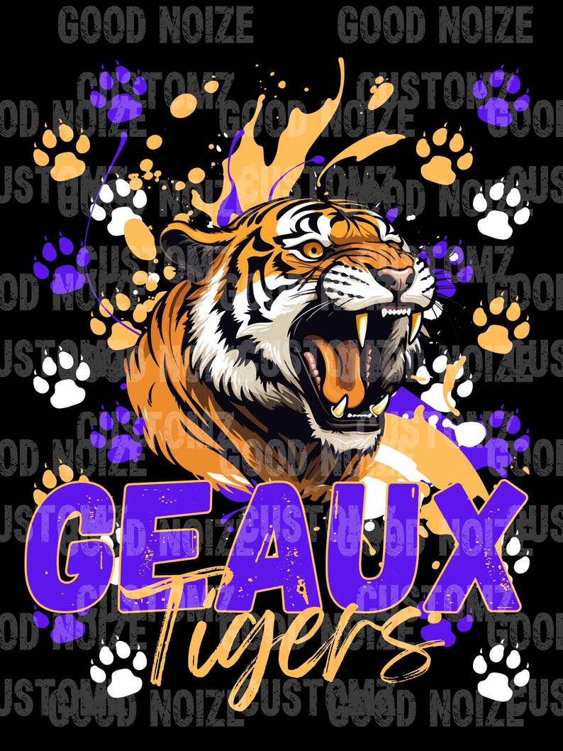 Geaux Tigers - Etsy