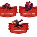 Editable Spiderman Party Drink Labels for Boy Birthday Decorations ...