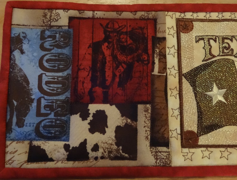 Rustic Texas Mug Rug - Etsy