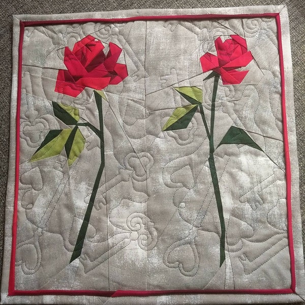 Rose Wall Hanging - Etsy