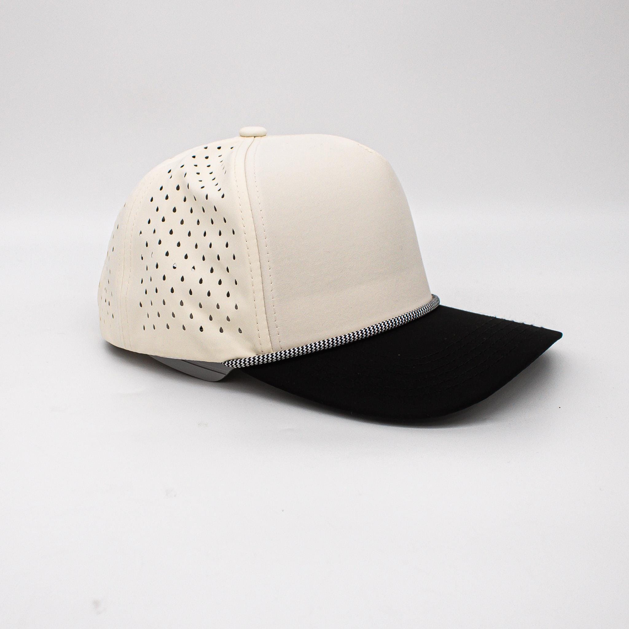 Hydro Performance Hat Blank Perforated Water Resistant Sweat Proof With ...