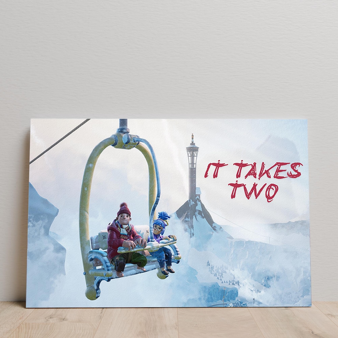 It Takes Two Poster, Game Poster, Dr. Hakim Wall Art , Canvas Print ...