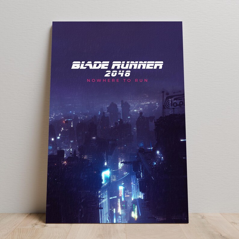Blade Runner 2049 Poster, Movie Poster, Ryan Gosling Wall Art, Canvas ...