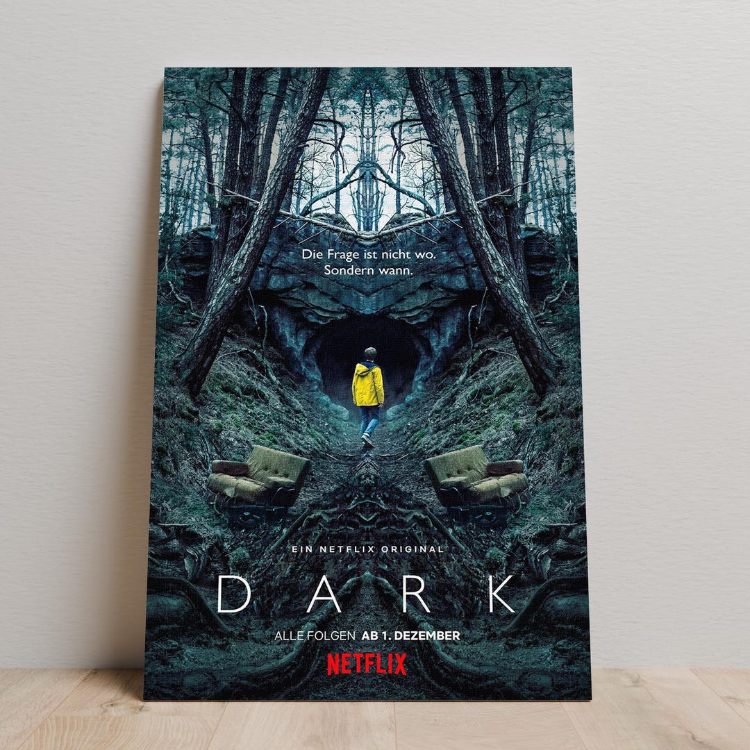 Dark Poster, Dark Wall Decor, Dark Print, Tv Show Poster ,room Decor ...