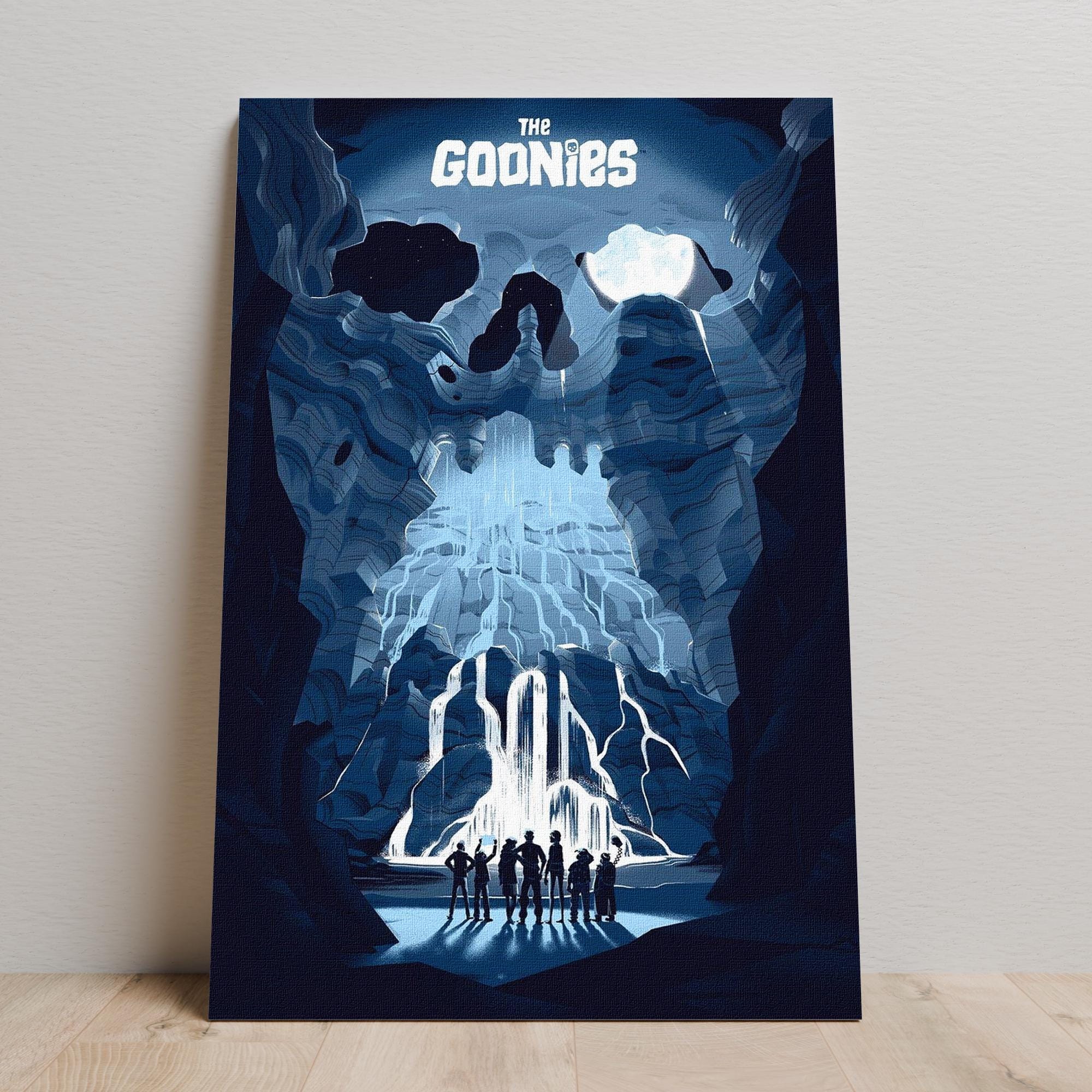 The Goonies Poster , 80s Movie Poster, Canvas Wall Art, Film Print ...