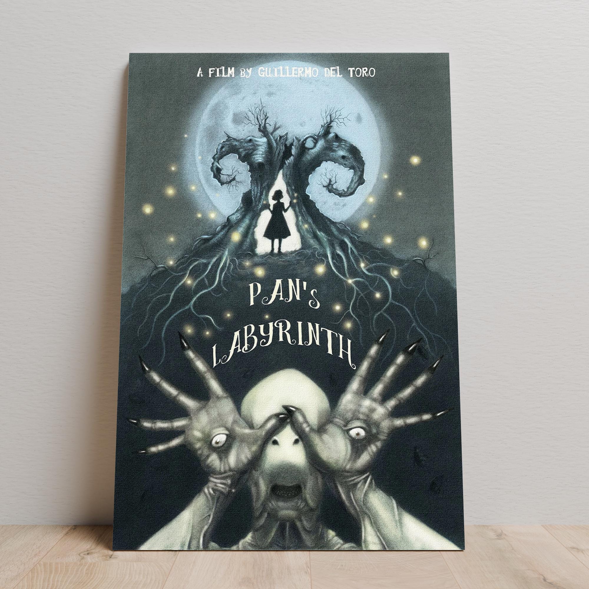 Pan's Labyrinth Poster, Movie Poster, Guillermo Del Toro Wall Art ...