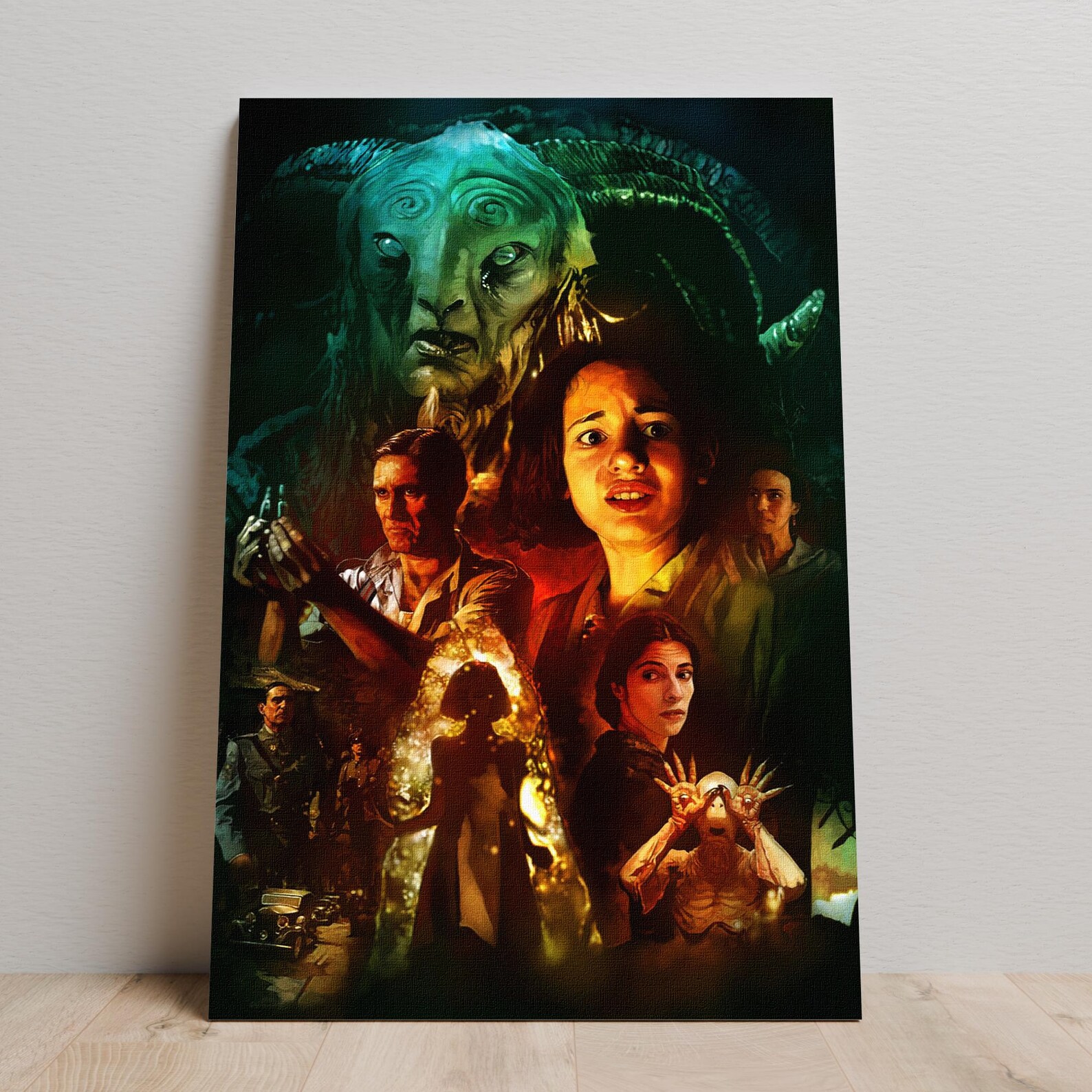 Pan's Labyrinth Poster, Movie Poster, Guillermo Del Toro Wall Art ...