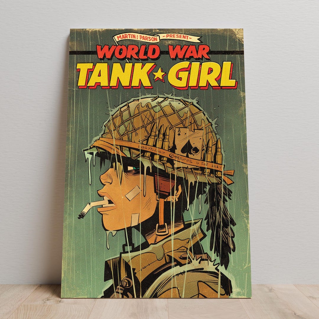 Tank Girl Poster, Iconic 90s Cinema Poster, Art Poster, Wall Art, Art ...