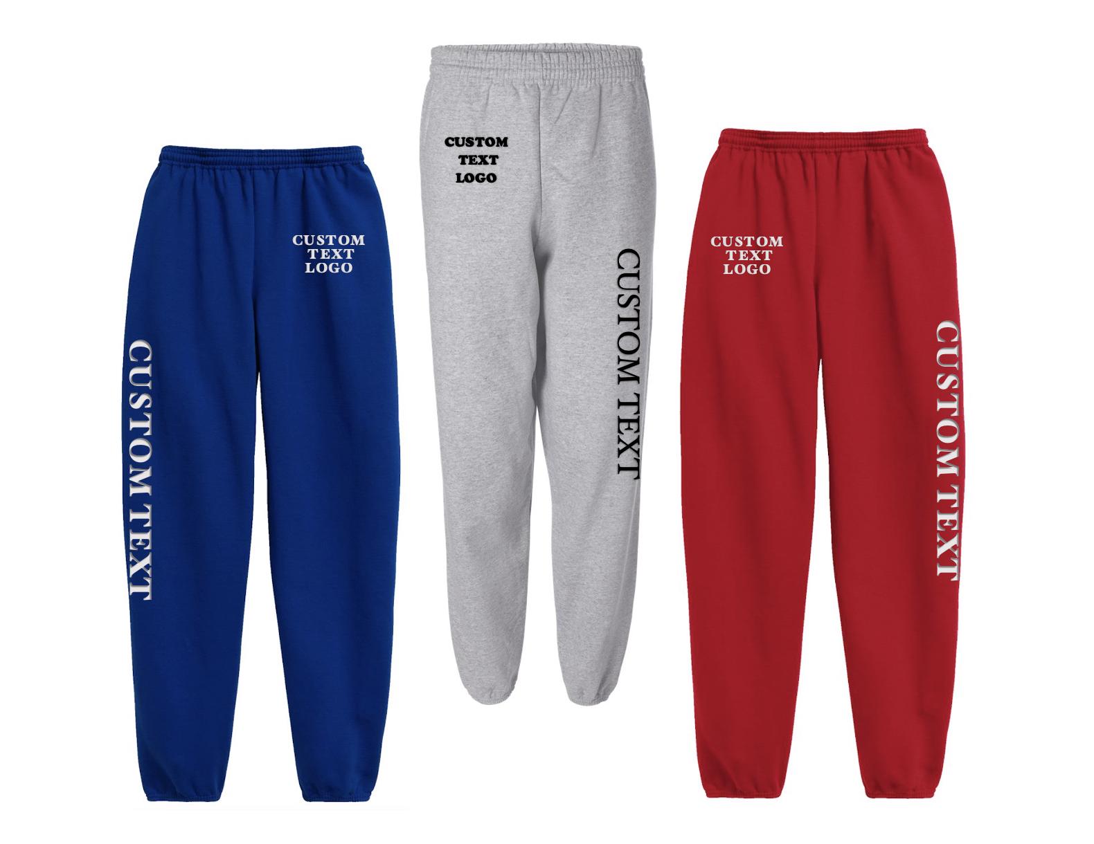 Custom UNISEX Still Softish Jogger Sweatpants,hanes Fashion Close ...