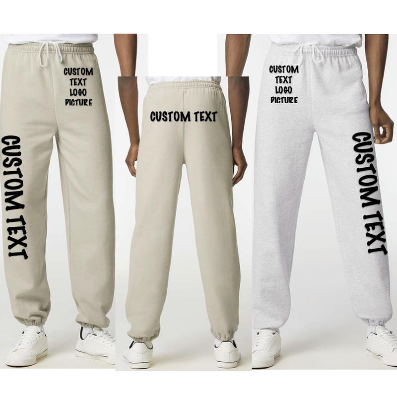 Sweatpants With Text on the Butt - Etsy