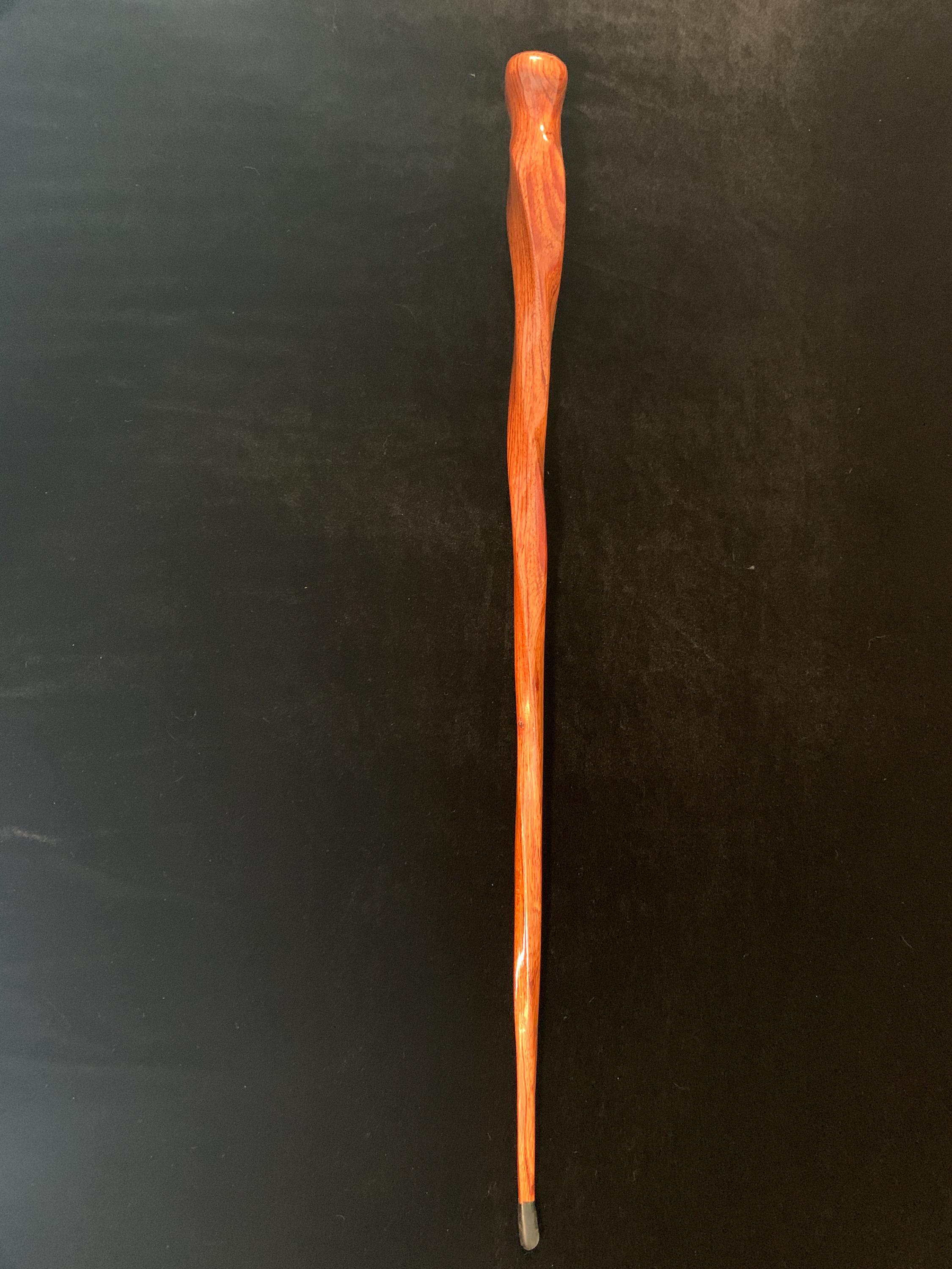 Babinga Unique Hand Carved One-of-a-kind Wood Walking Stick - Etsy