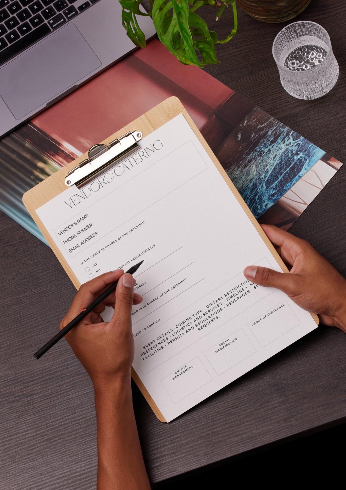 Event Planner Forms Bundle, Event Planner Client Forms, Event Planning ...