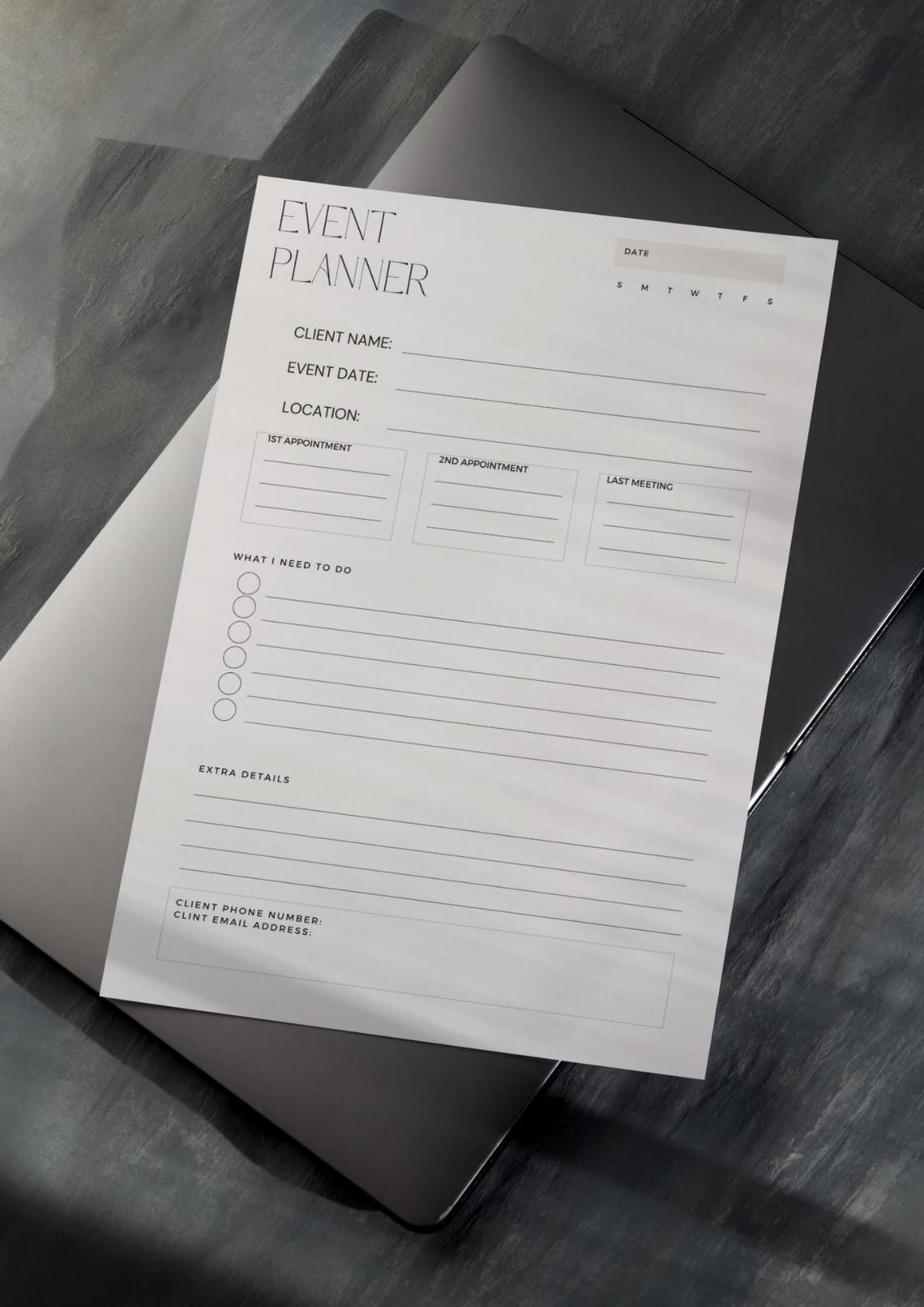 Event Planner Forms Bundle, Event Planner Client Forms, Event Planning ...