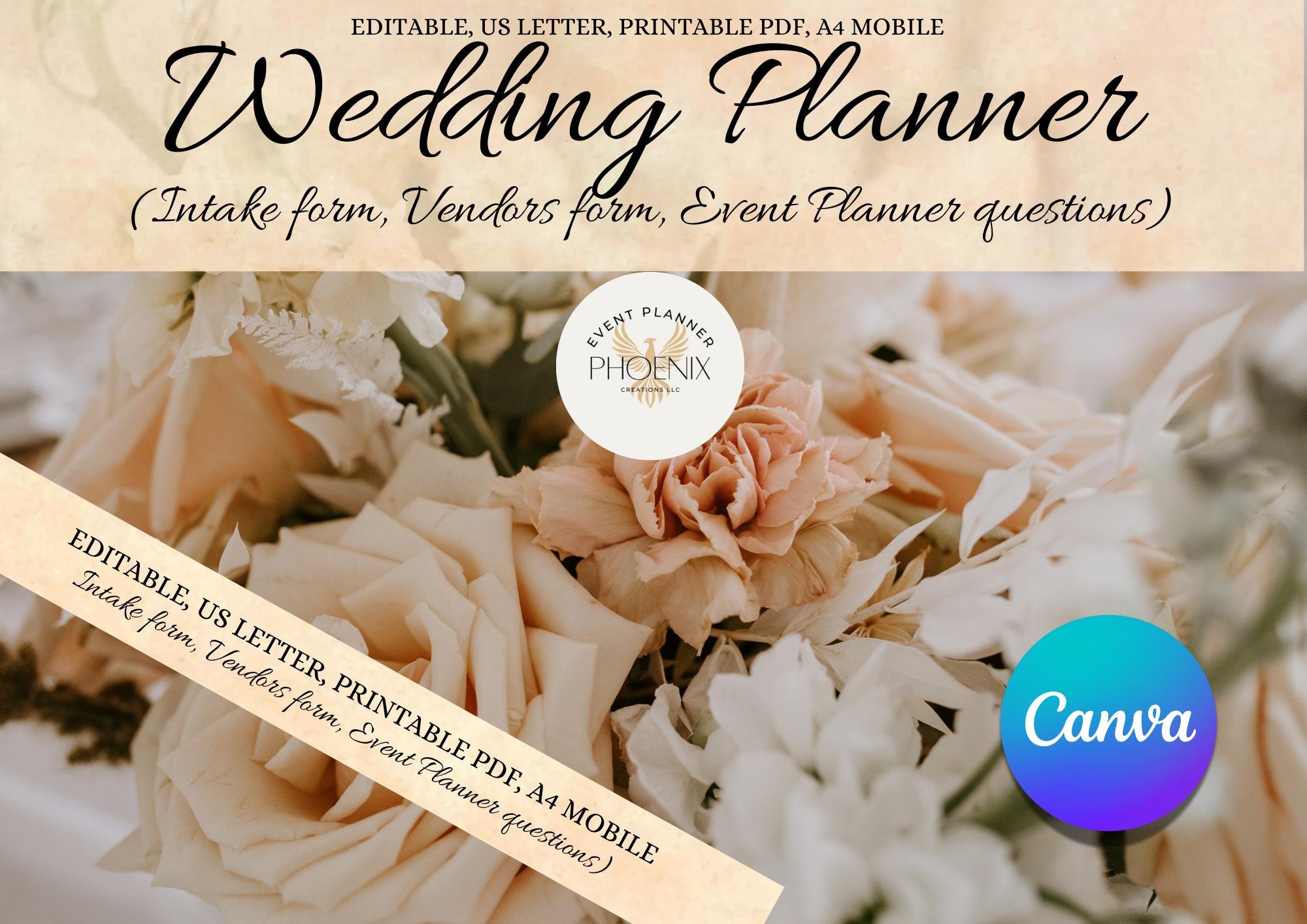 Event Planner Forms Bundle, Event Planner Client Forms, Event Planning ...