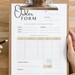 Event Planner Order Form Templates - Etsy