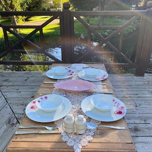 Boho Folding Table – Handmade Wooden Picnic, Camp & Beach Table ...