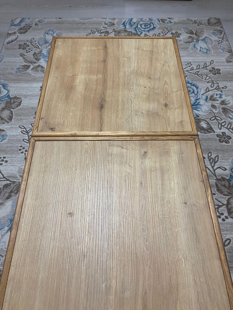 Handmade Boho Folding Picnic Table: Low Dining Table (42x21 Inc) - Etsy