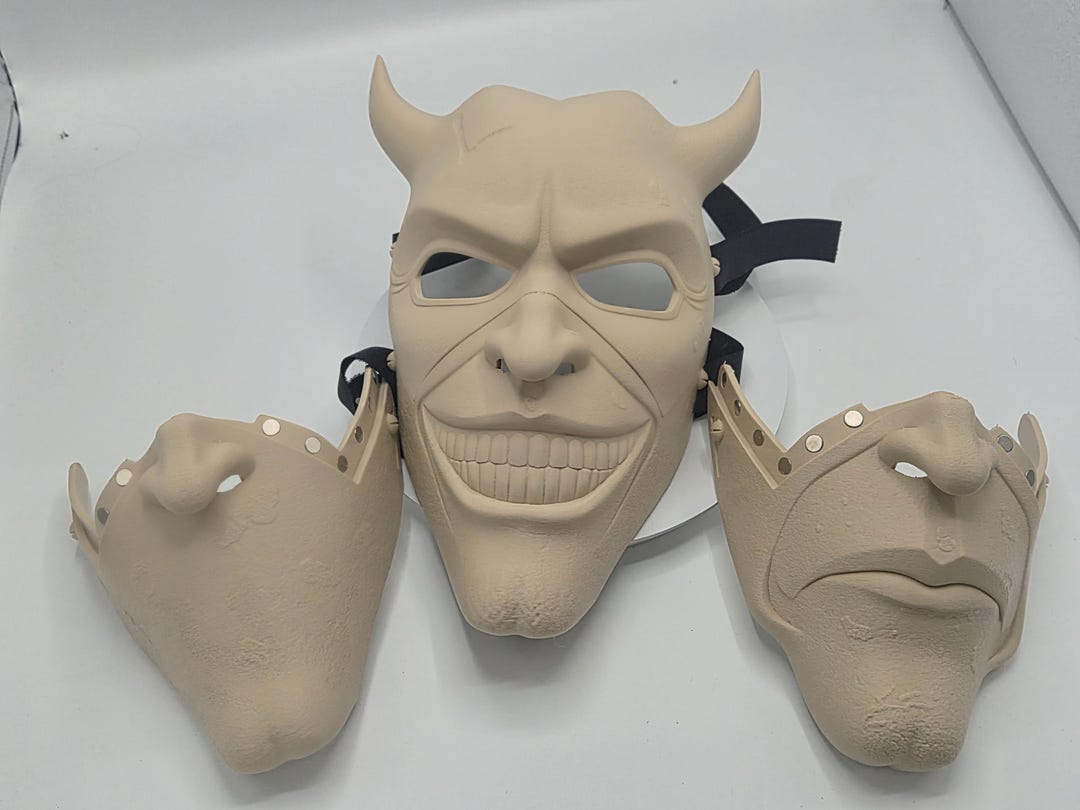 The Grabber From Black Phone | 3D Printed Grabber Mask Set W ...