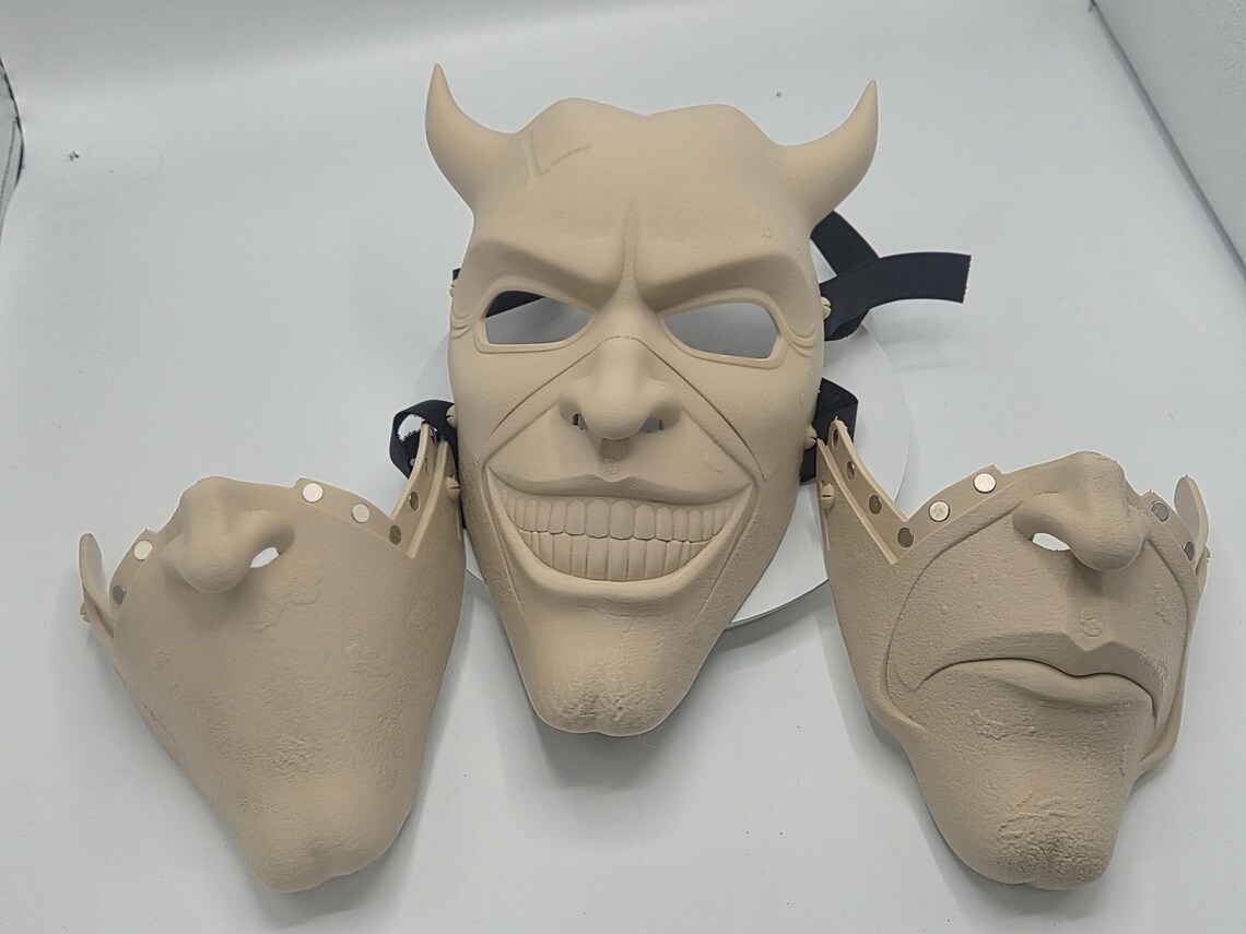 The Grabber From Black Phone | 3D Printed Grabber Mask Set W ...