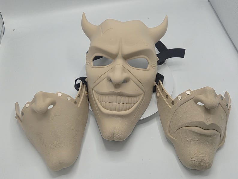 The Grabber From Black Phone | 3D Printed Grabber Mask Set W ...