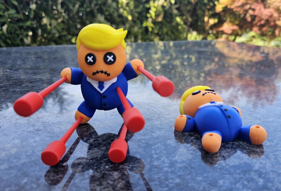 Little Orange Man - Drumpf Voodoo / Hoodoo Doll - 3D Printed! - Etsy