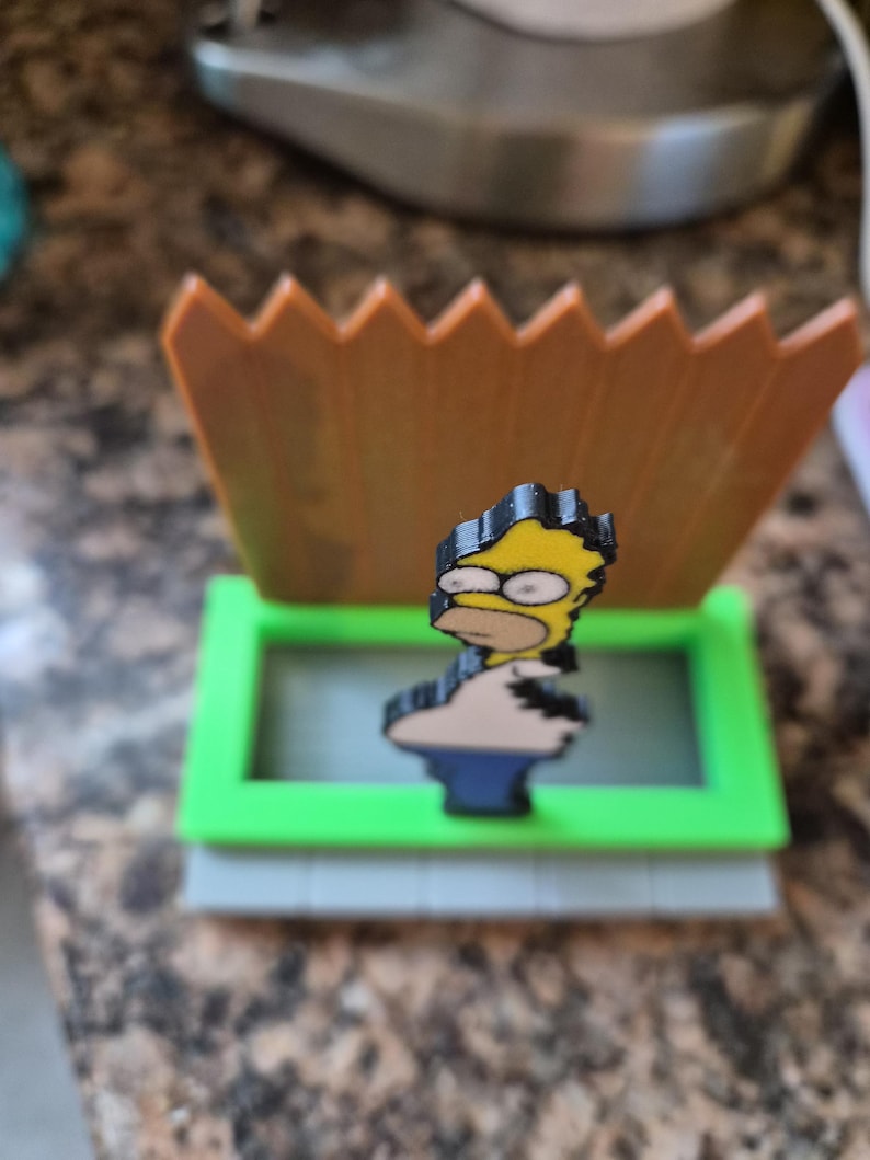 Homer Simpson Hedge Meme Sponge Holder: 3d-printed Kitchen Decoration ...
