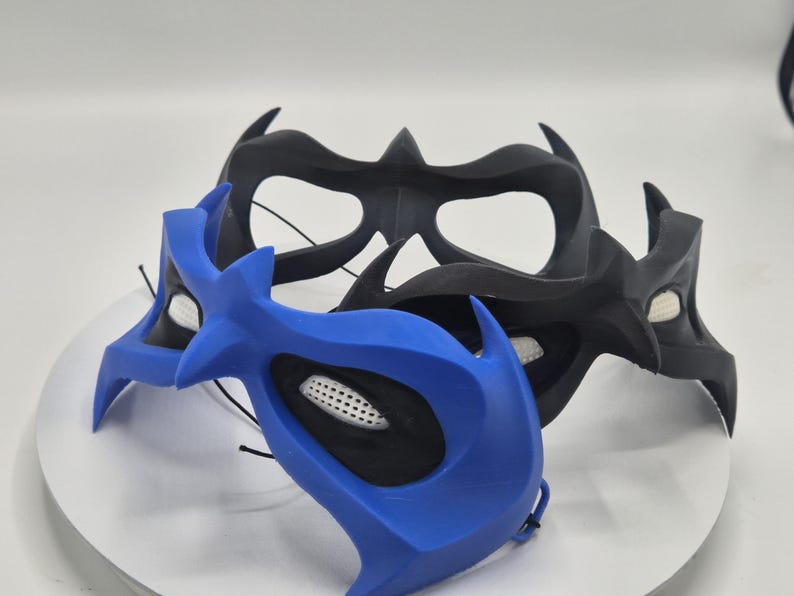 Superhero Sidekick 3D Printed Masks – Cosplay Mask for Robyn / Night ...