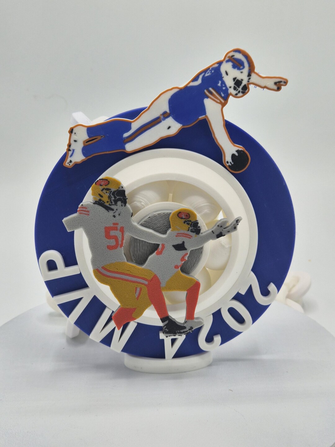 Josh Allen MVP Action Sports Spinner Chains - Big Game Day Oversized ...
