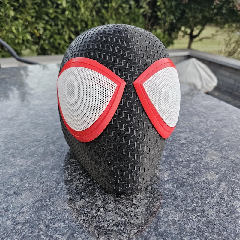 Miles Morales Mask Png - Etsy