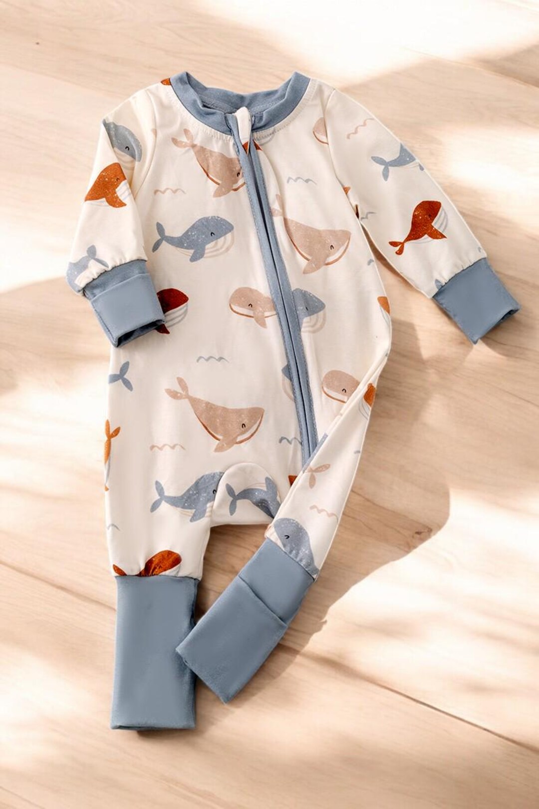 Ocean Adventure Whale Romper. - Etsy