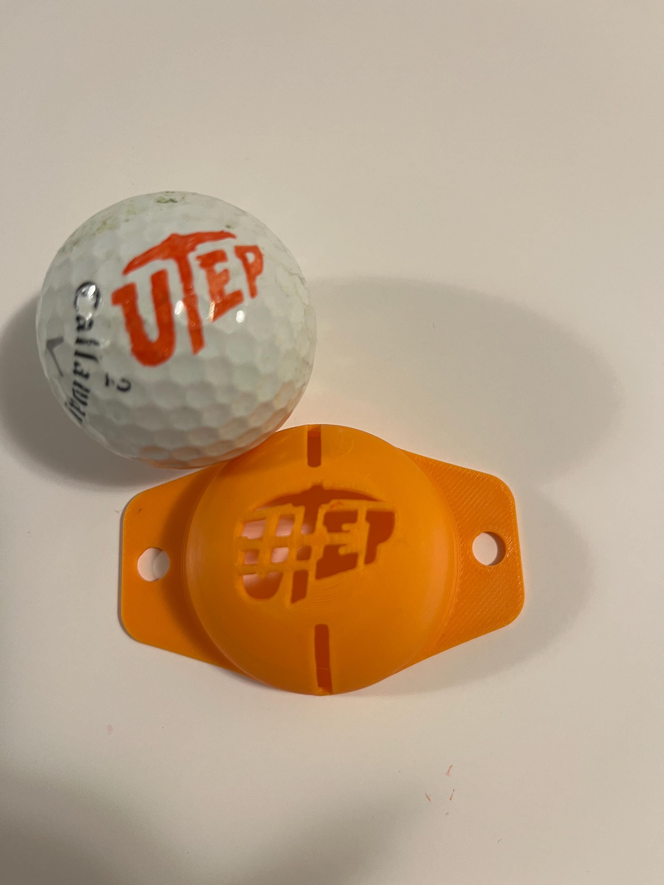 Pair of College Team Logo Golf Ball Stencils (2 Pack) - Etsy
