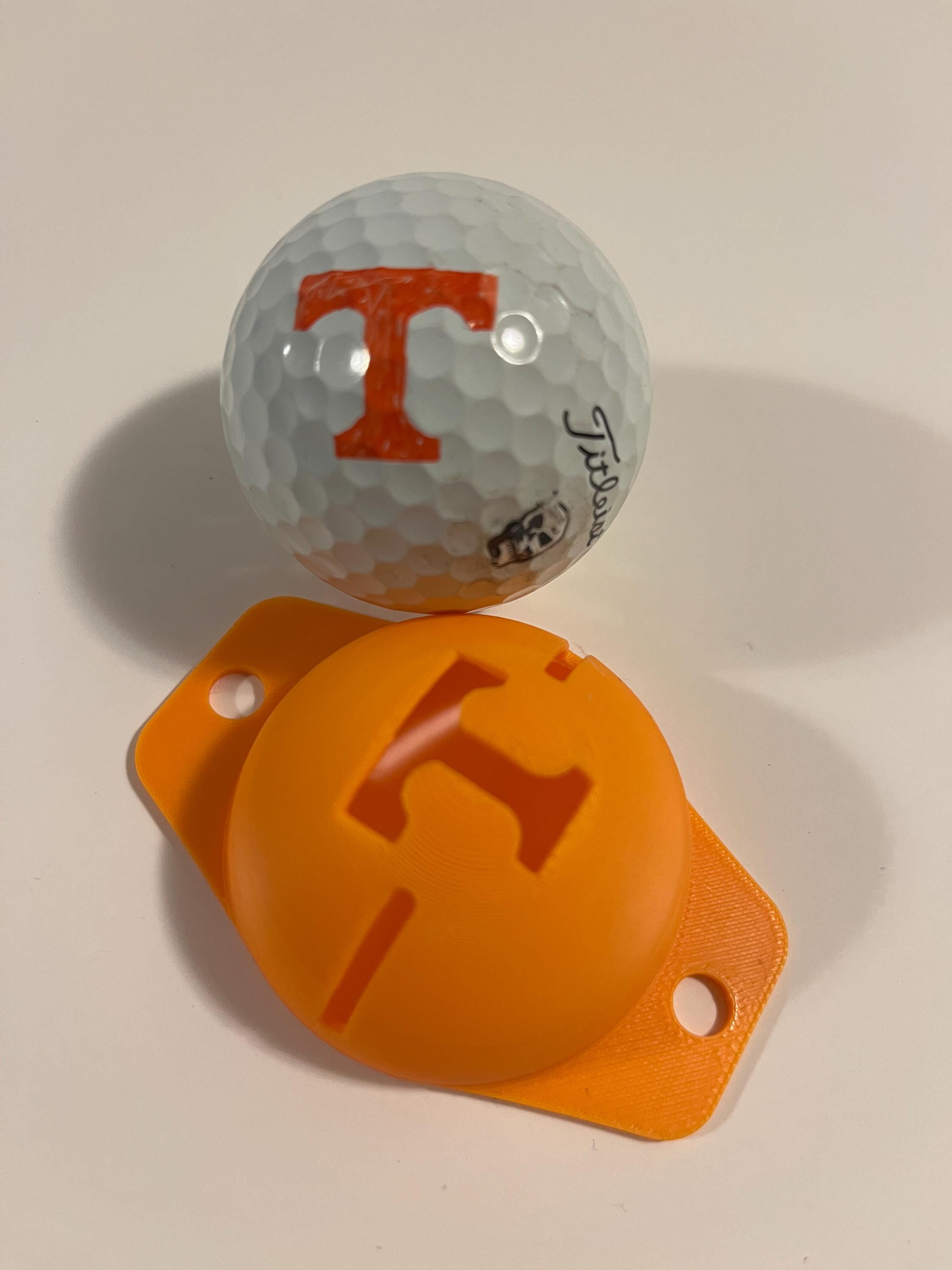 Pair of College Team Logo Golf Ball Stencils (2 Pack) - Etsy