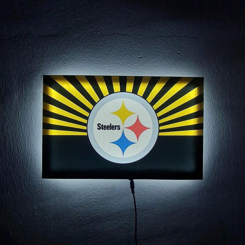 Steelers Wood Sign - Etsy
