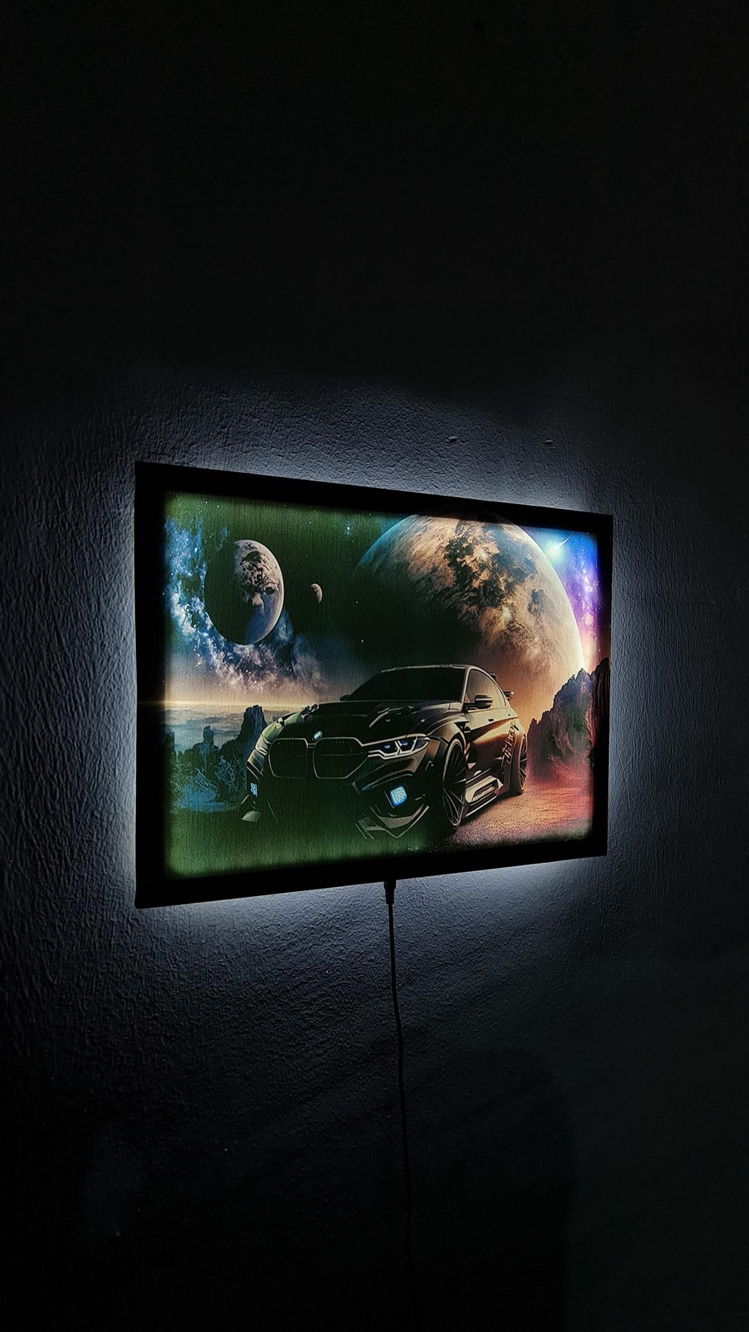 BMW Led Neon Lighted Sign, Perfect Illuminated Man Cave Wall Decor, M ...