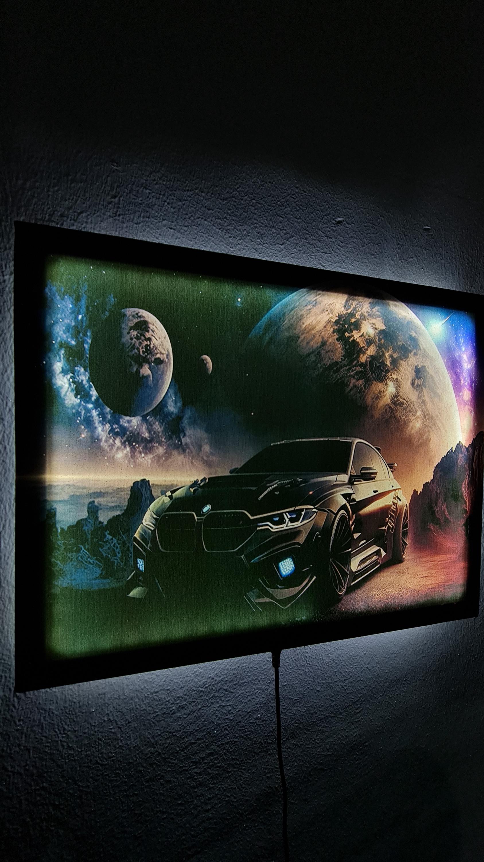 BMW Led Neon Lighted Sign, Perfect Illuminated Man Cave Wall Decor, M ...