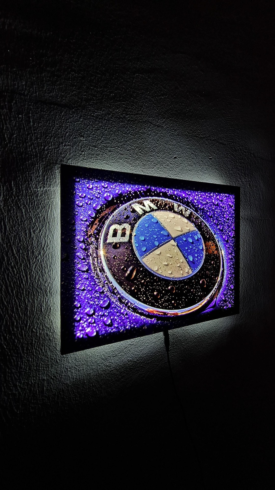 BMW Led Neon Lighted Sign, Perfect Illuminated Man Cave Wall Decor, M ...