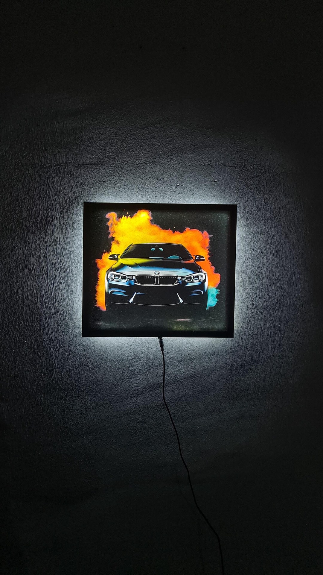 BMW Led Neon Lighted Sign, Perfect Illuminated Man Cave Wall Decor, M ...