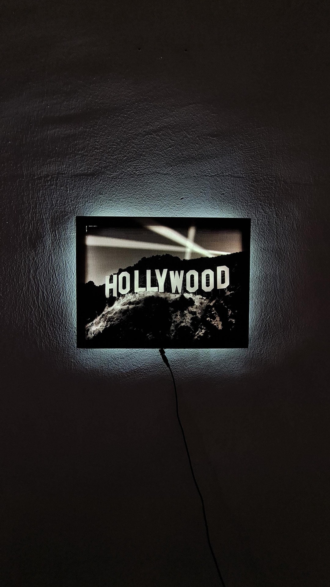 Hollywood Neon Sign, Hollywood Neon Led Light Sign, Custom City Led ...