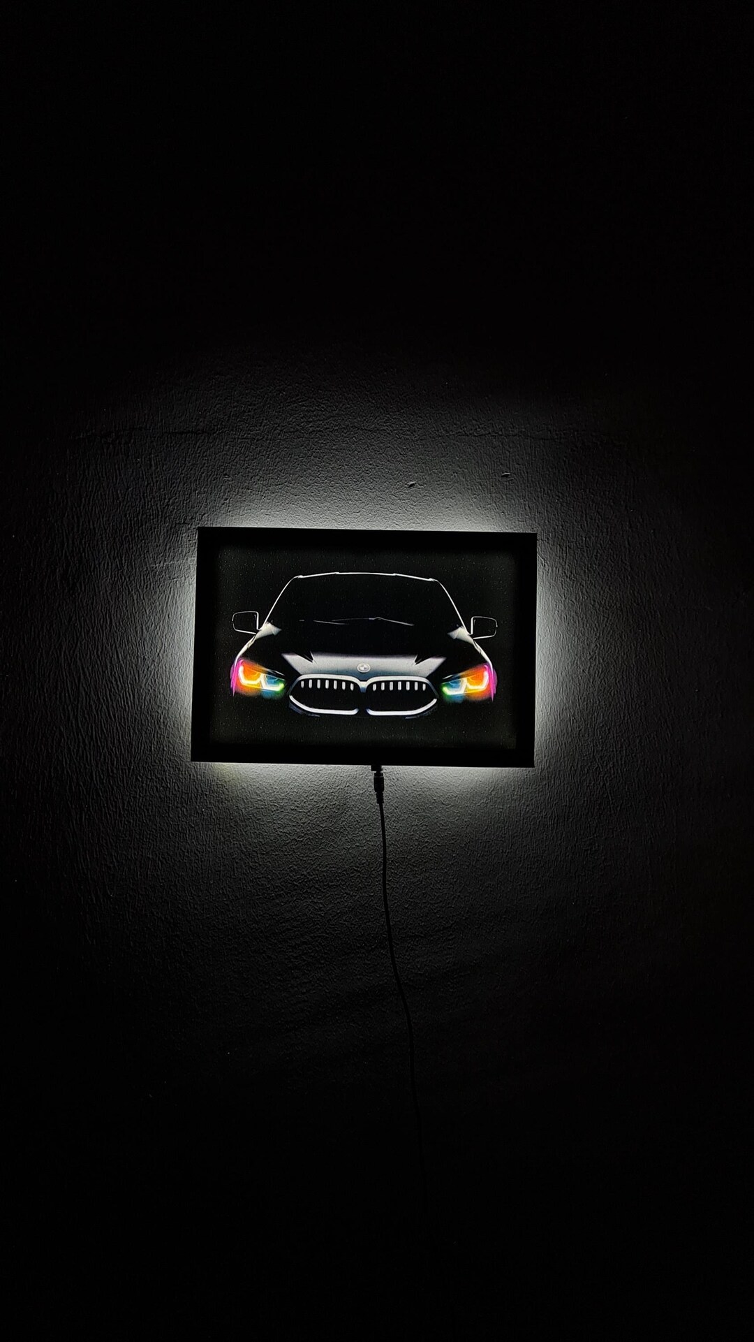 BMW Led Neon Lighted Sign, Perfect Illuminated Man Cave Wall Decor, M ...