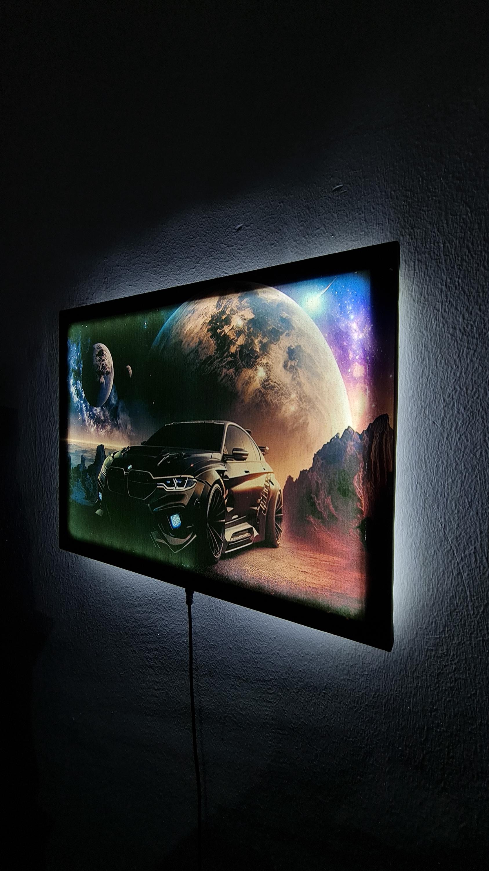 BMW Led Neon Lighted Sign, Perfect Illuminated Man Cave Wall Decor, M ...