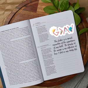 God is Greater Baseball Stitch Sticker: Christian Faith, Sports Gift - Etsy