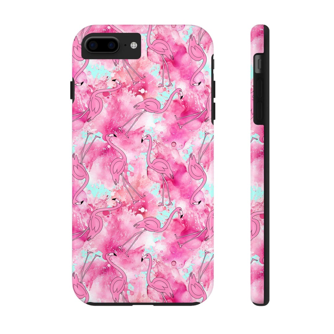 Cute Pink Flamingo Tough Phone Cases - Etsy