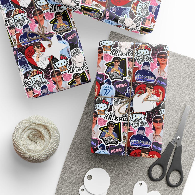 Mexican Music Rapper Artist Gift Wrapping Papers - Etsy